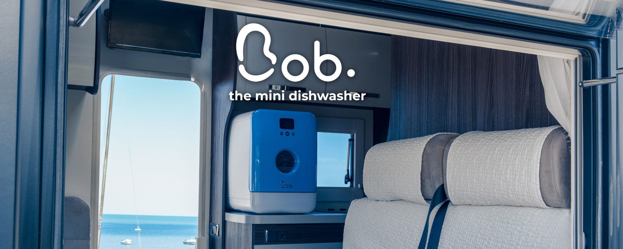 Discover Bob the mini dishwasher - Throw in the sponge, get Bob
