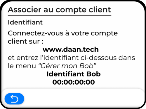 Associer Bob au compte client - Daan Tech