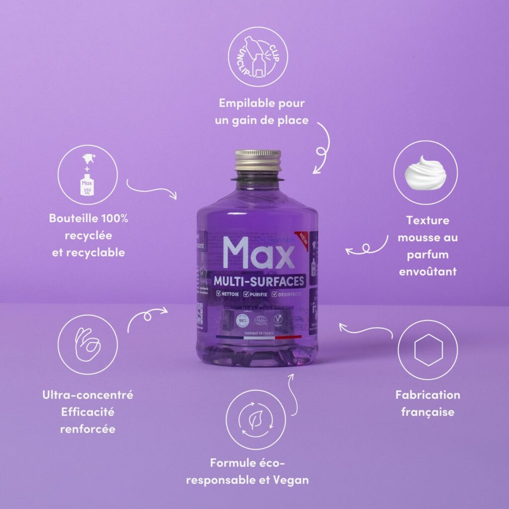 Découvrir gamme de détergents MAX - Daan Tech