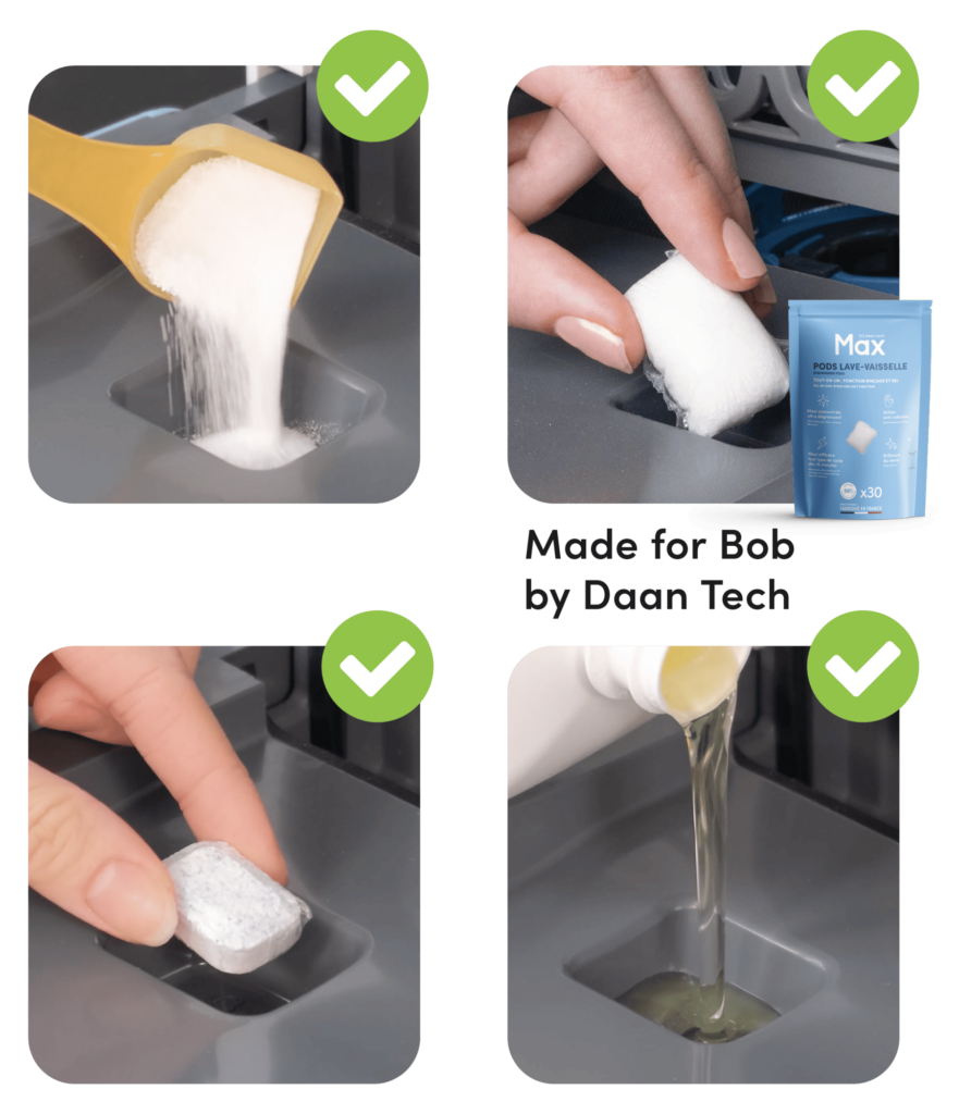 Discover Bob the eco-compact dishwasher - Throw the sponge, choose Bob!